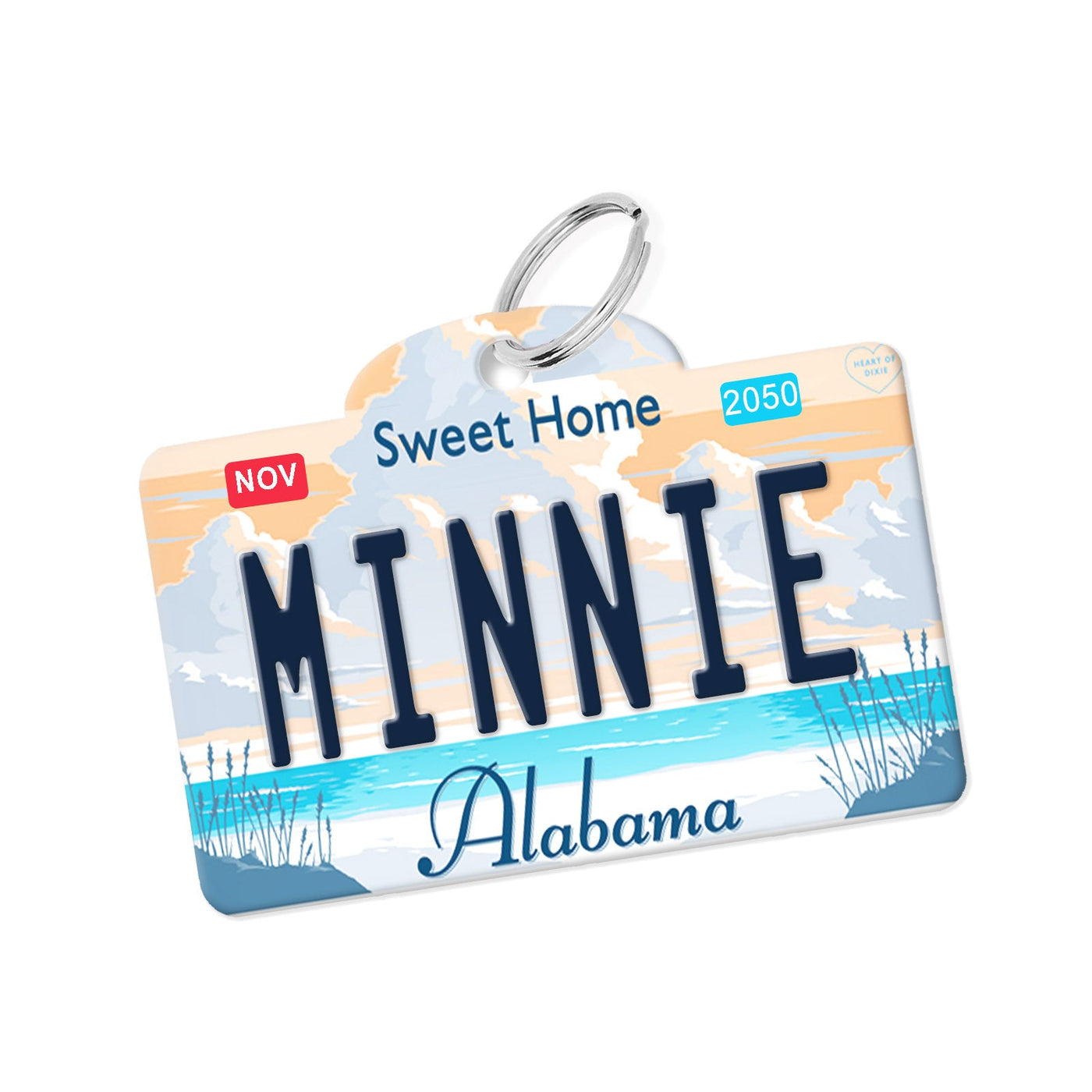 Personalized License Plate Pet Tags | Made in USA | The Barking Mutt