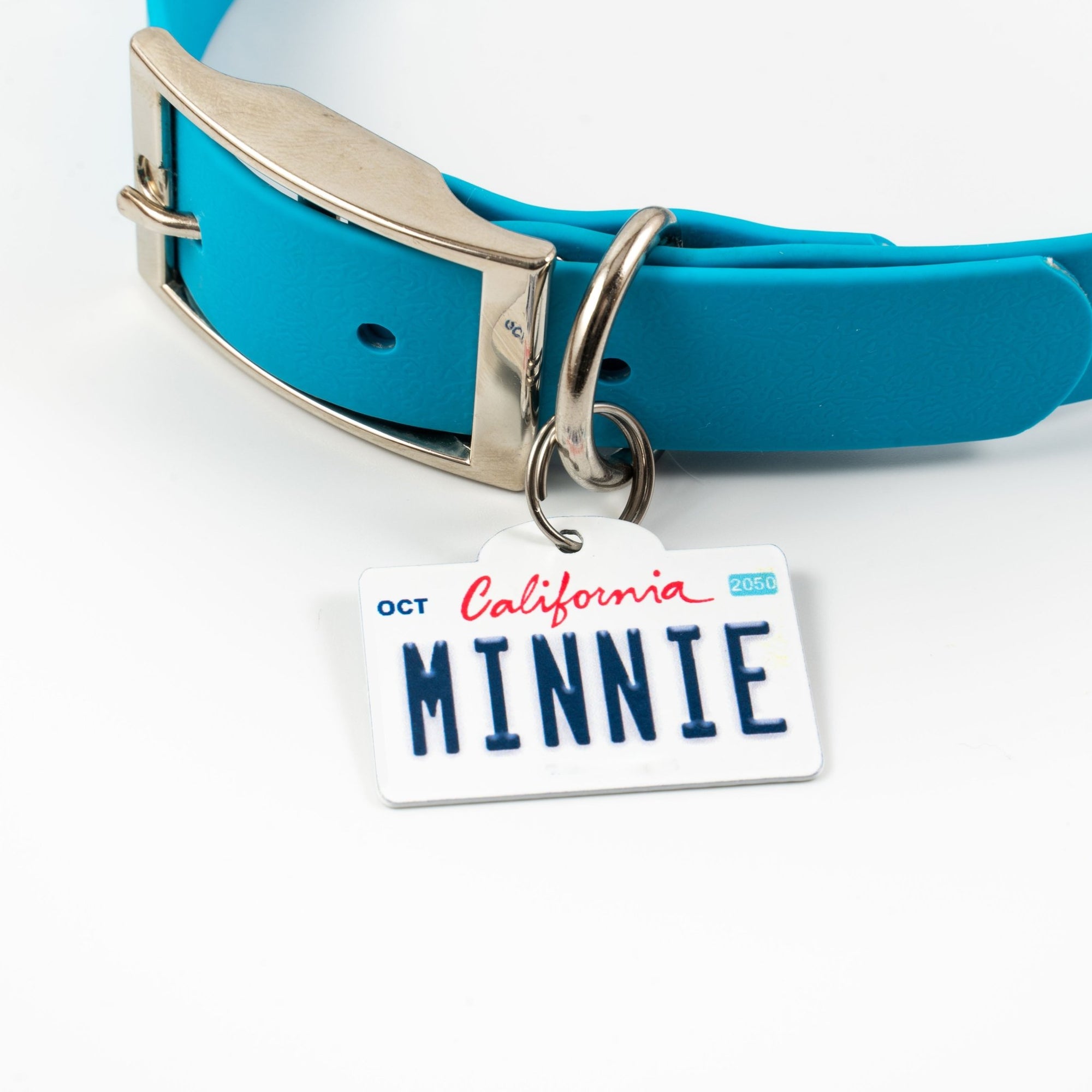 Personalized License Plate Pet Tags | Made in USA | The Barking Mutt
